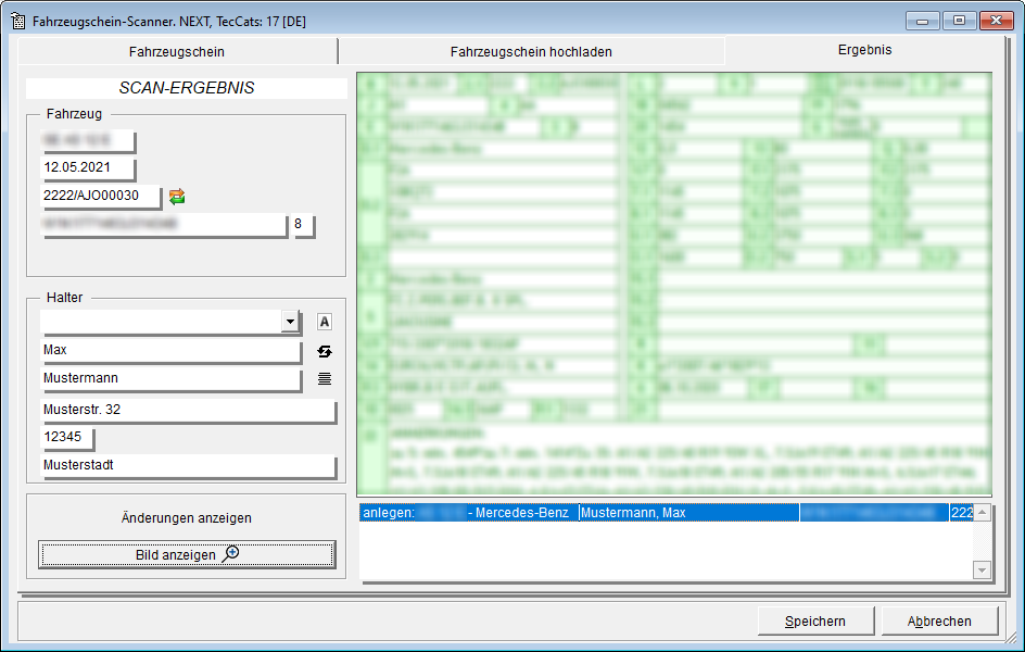 Fahrzeugscheinscanner nutzen – TOPMOTIVE